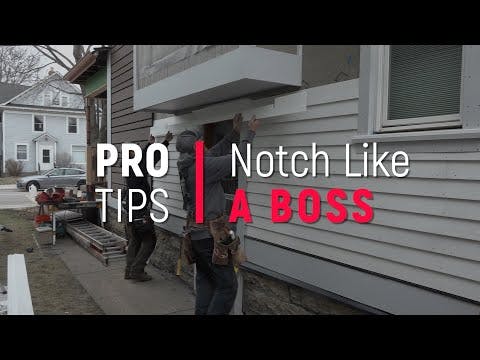 MasterClass: Notch Siding Like A BOSS | Pro Trade Craft
