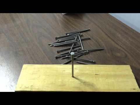 Jobsite Magic Trick: Balance 13 Nails on the Head of One | Pro Trade Craft