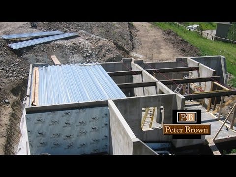 Pouring a Structural Slab Over Living Space | Pro Trade Craft