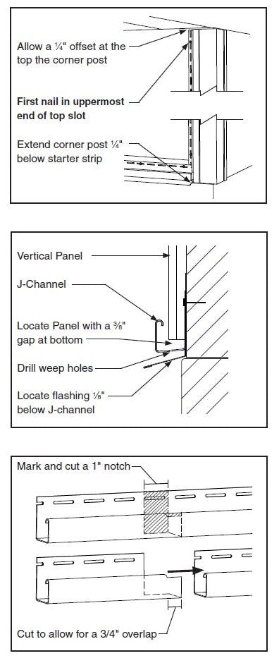Vinyl Siding Parts List
